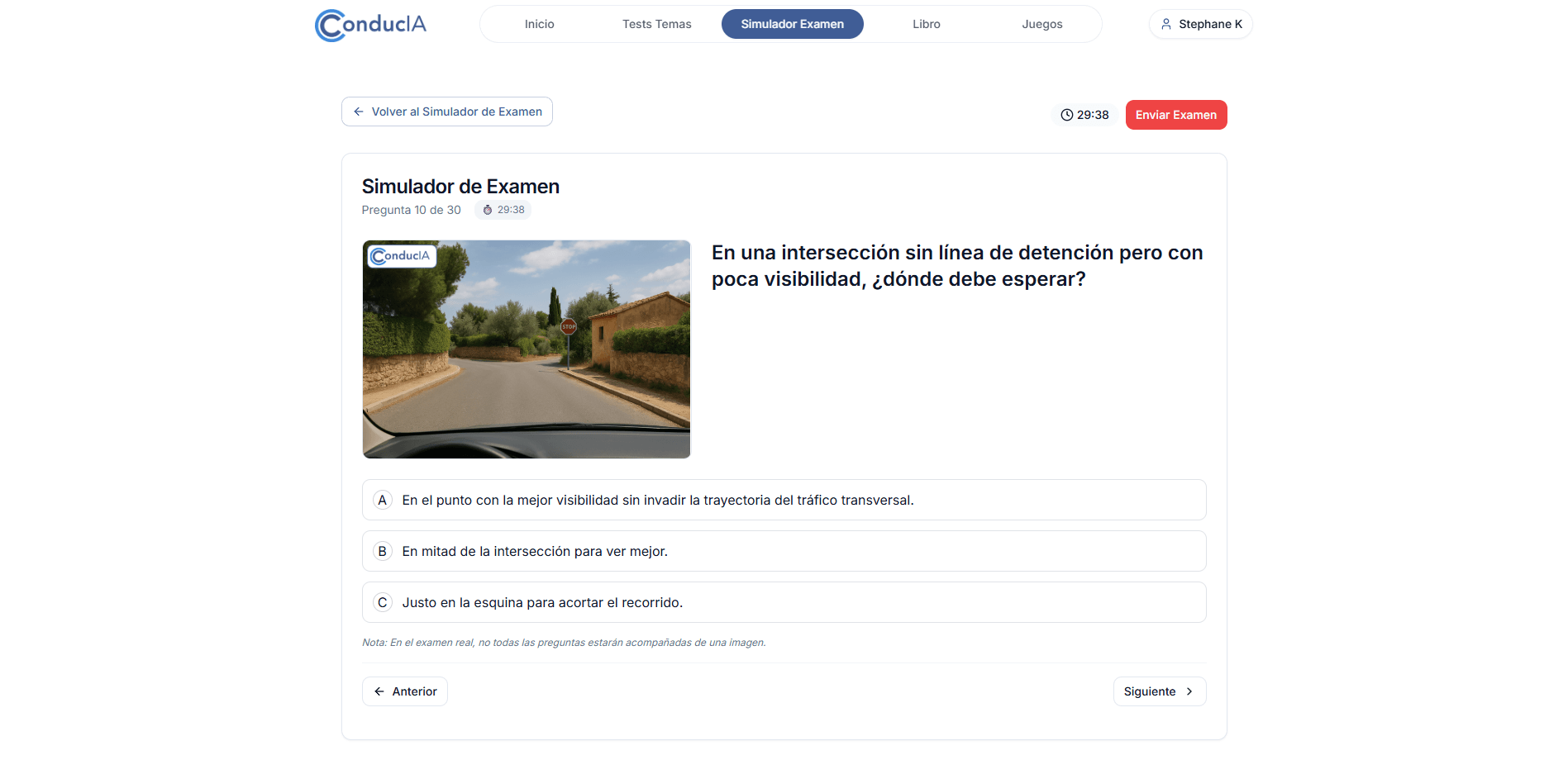 ConducIA - Spanish Driving Theory Test | Permiso B Exam Prep